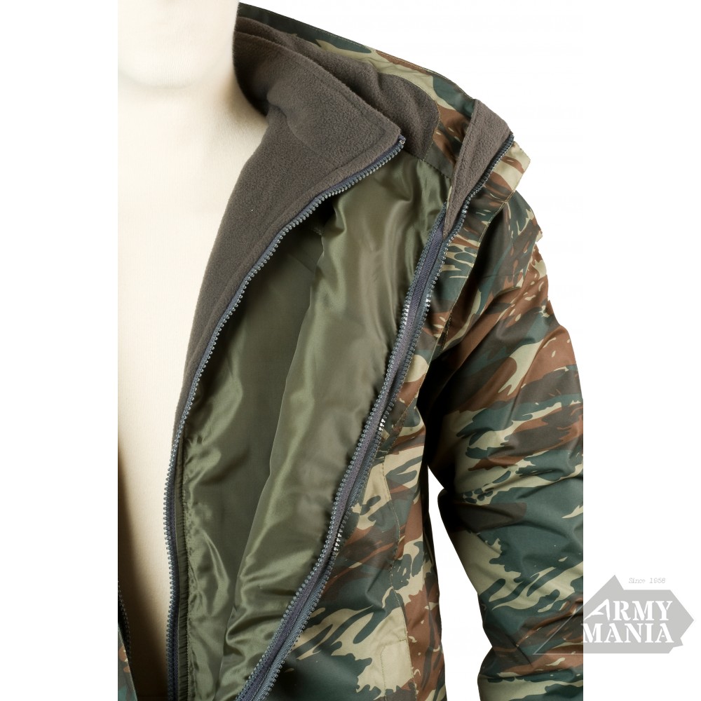ΜΠΟΥΦΑΝ 3 ΣΕ 1 ΑΔΙΑΒΡΟΧΟ ΜΕ ΕΠΕΝΔΥΣΗ FLEECE ARMYMANIA - ΚΟΥΜΙΑΝΟΣ